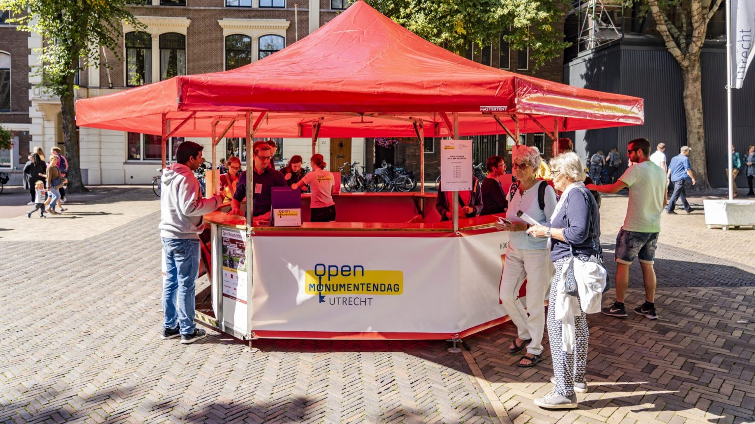Informatiepunt Domplein - Open Monumentendag Utrecht